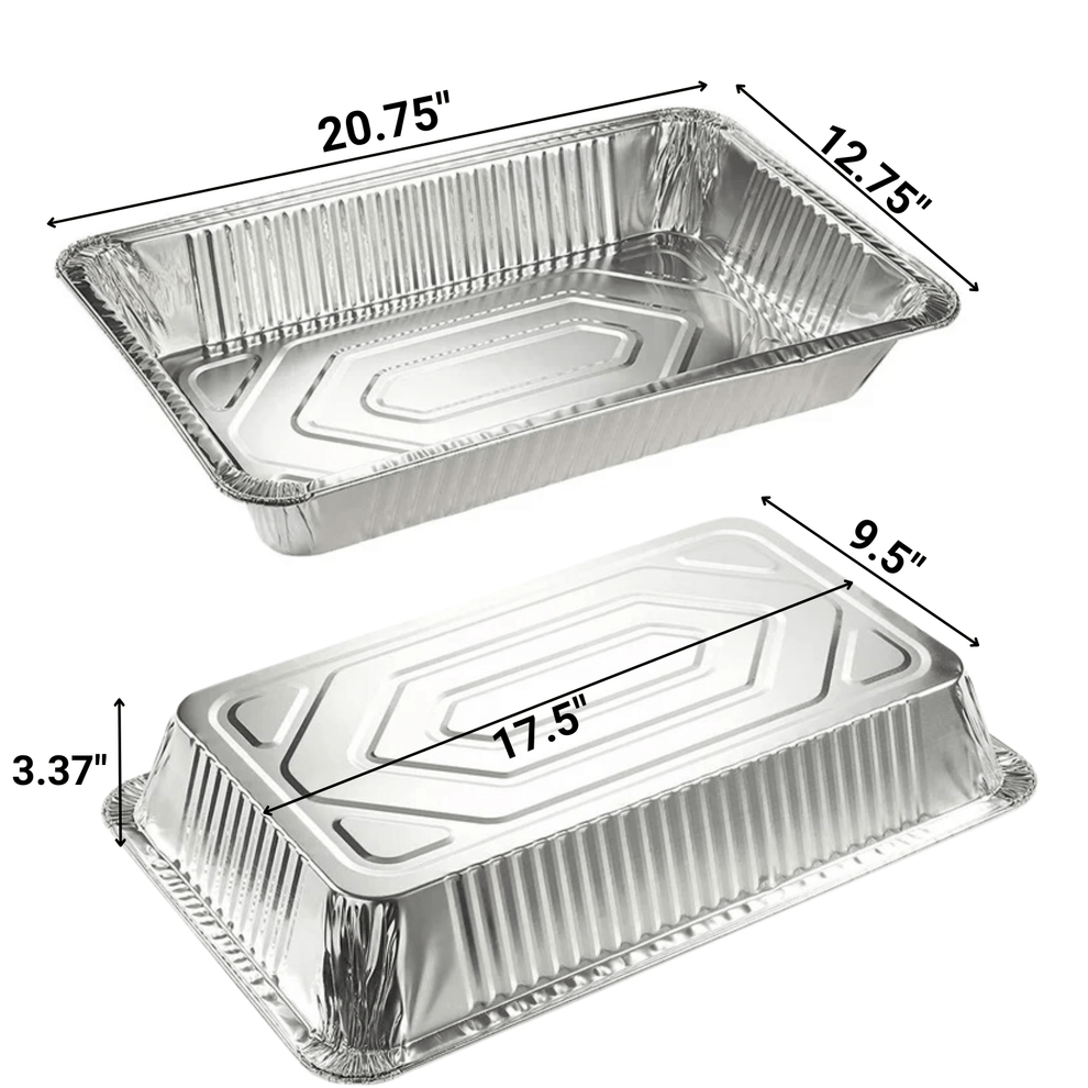 Disposable Aluminum Full Size Deep Roaster – OnlyOneStopShop