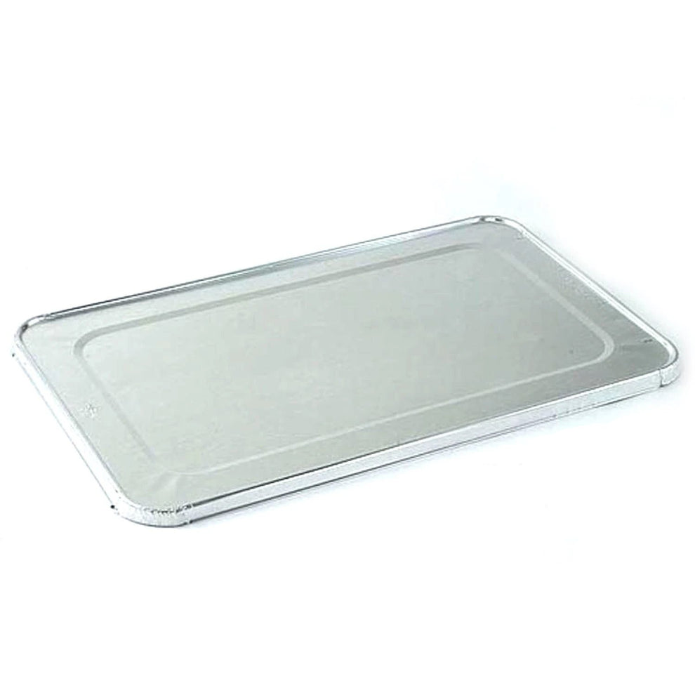 Large Disposable Aluminum Rectangular Foil Lid for Rack Roaster 17X12 ...