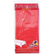 Red Rectangular 54X108 Plastic Tablecover – OnlyOneStopShop